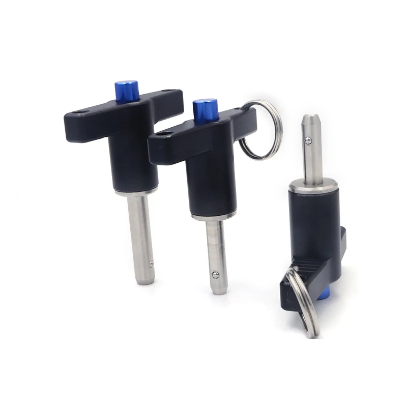 Carbon Steel Spring Loaded T Handle Quick Release Pin Ball Lock Pin ...