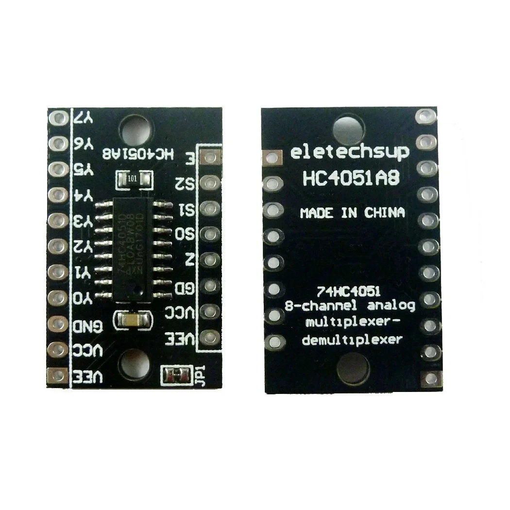 8ch Multiplexer/demultiplexer Hc4051a8 74hc4051 Module For Circuit Control Adc Dac Analog ...