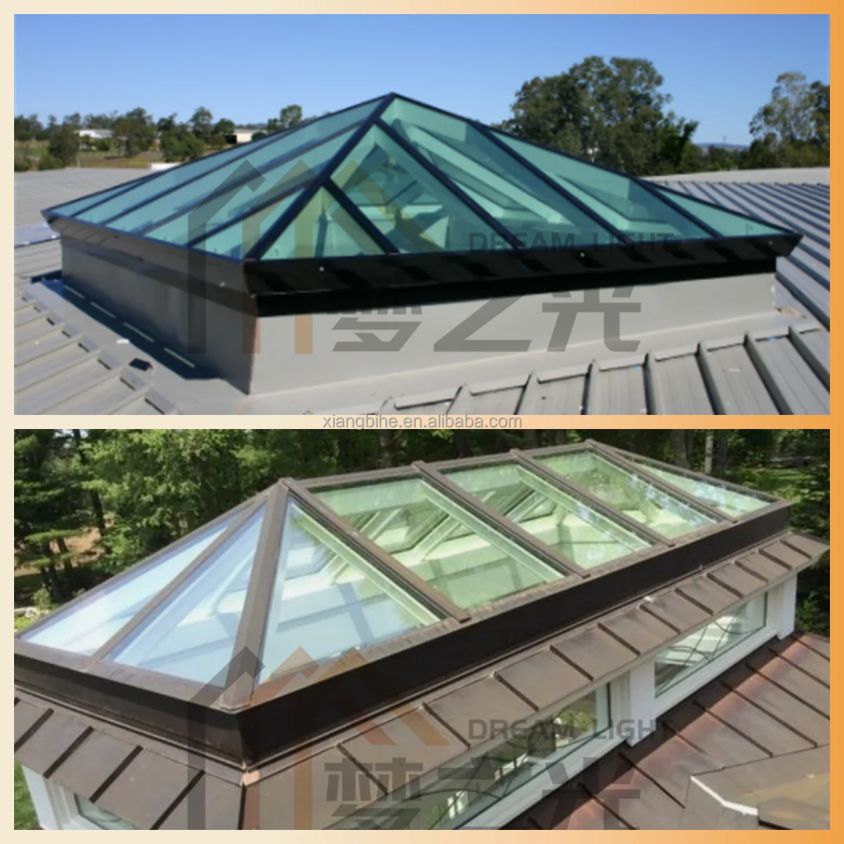 Installation of Stable Shaped Skylight for Flat Roof Extension