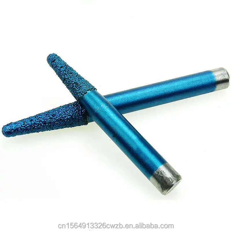 Smelting Brazing Taper Ball Point Cutter Diamond Grinding Head Cnc ...
