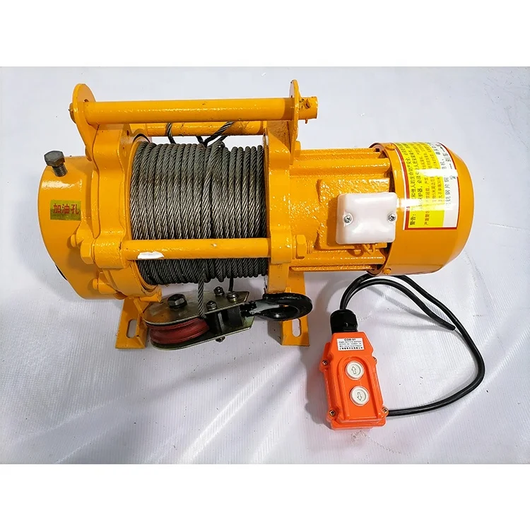Multi Functional Electric Hoist Winch Kcd 300-1000 Kg 380 V Factory ...