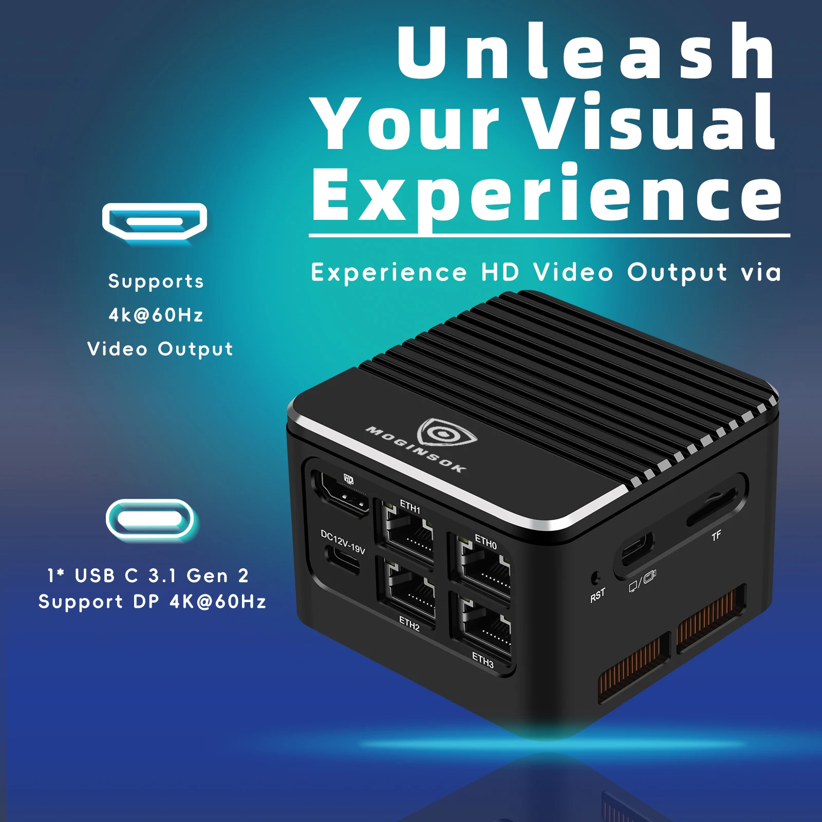 Ultra Small Portable 2.5gbe Firewall Router - Intel N100