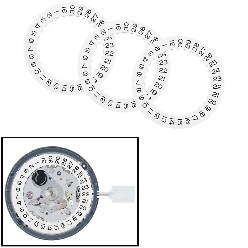 Retrofitted Watch Calendar Date Wheel for NH35 NH36