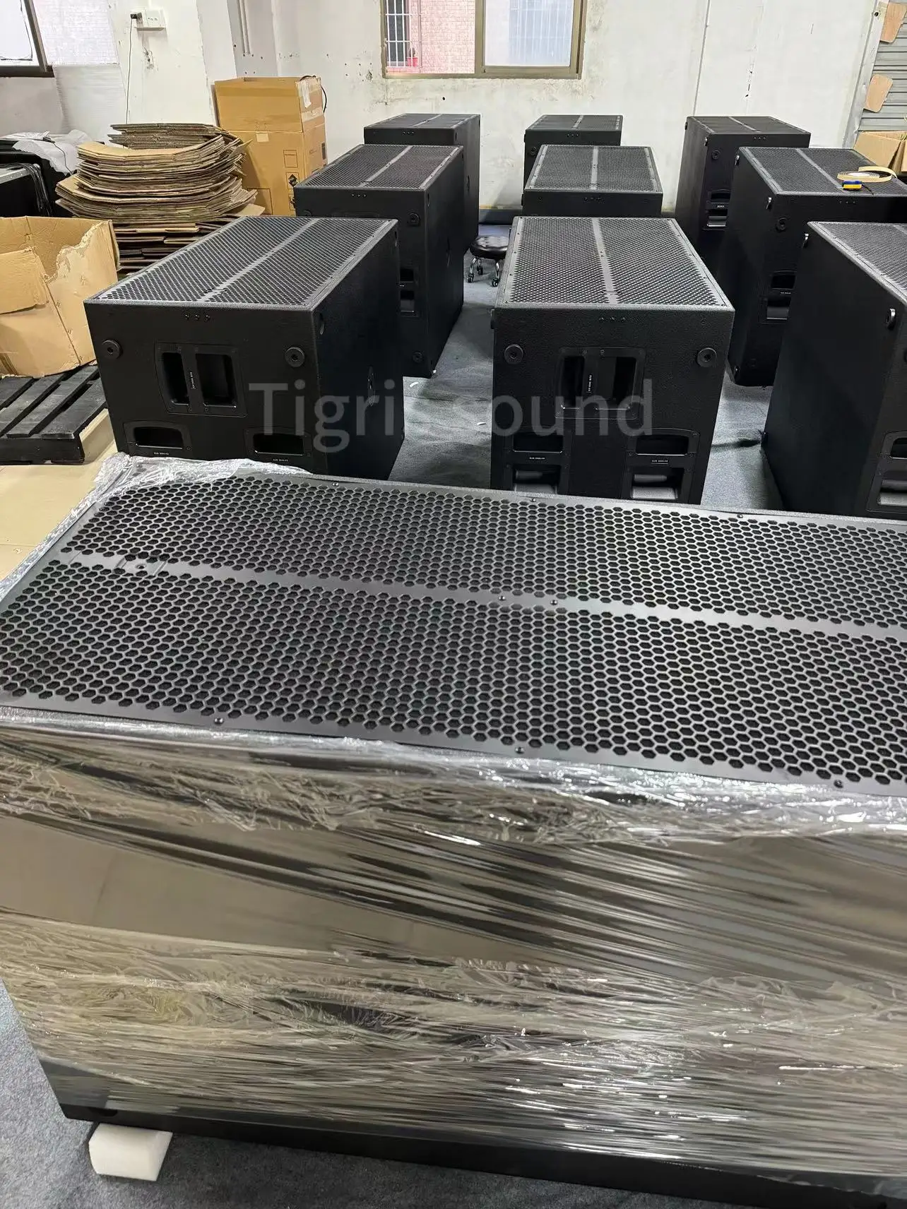 Sub 9006-as Dual 18 Inch Powerful Active Subwoofer Audio Sound System ...