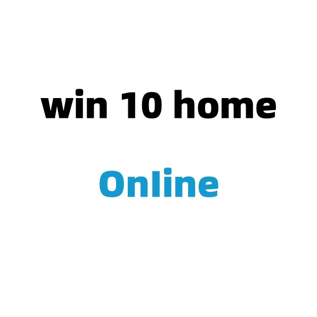Genuine Win 10 Home Digital Key 100% Online Activation Win 10 Home ...