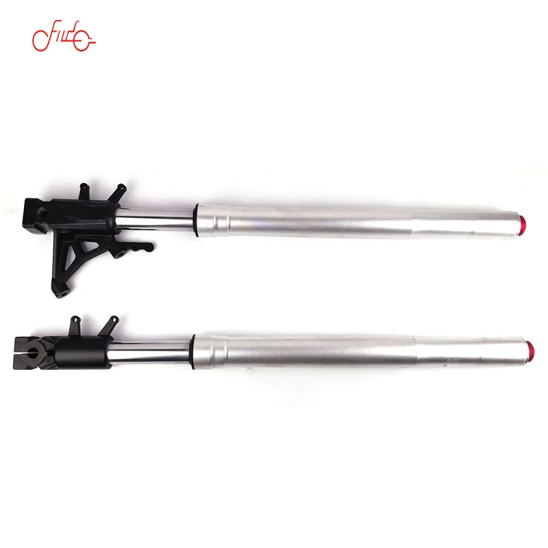 New Silvery Motorcycle Front Fork Shocks Absorber Upside Down ...