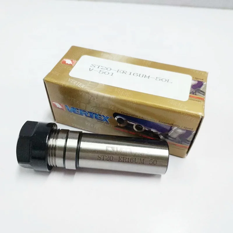 Vertex Collet Holders With Straight Shank Er16 C20-50l High Precision ...