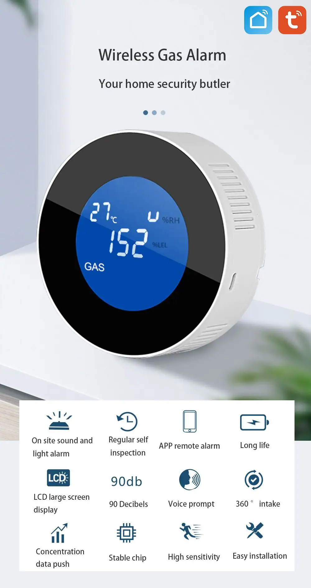 Smart Home Safety: Gas Detectors for LNG, LPG & More