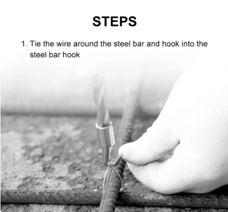 Automatic Rebar Tie Wire Twister - Easy & Efficient Use