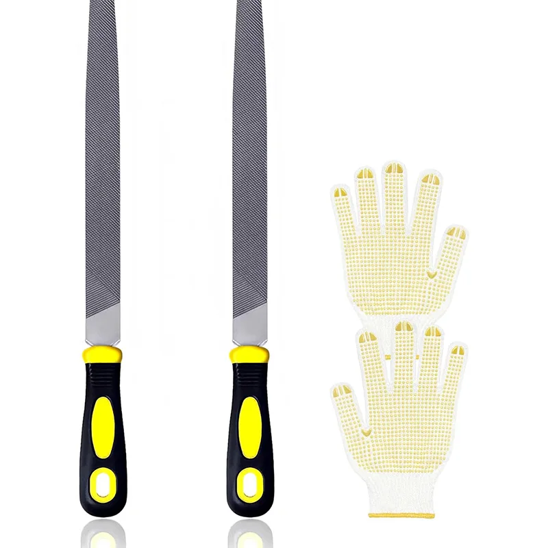 Stainless Steel Half Round Files - Sharp & Durable Tools