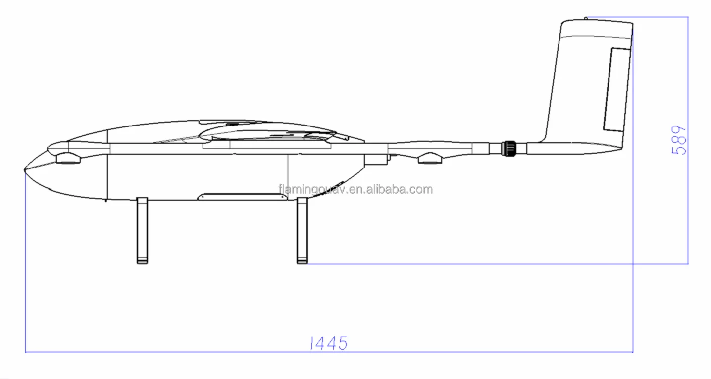 Uav Electric Vertical Take-off Drones Landing Fixed-wing Aircraft - Buy ...