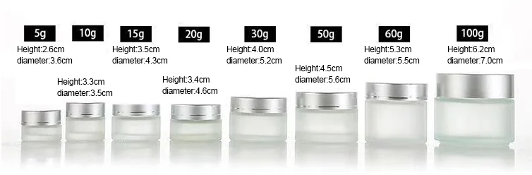 Glass Jar Cream Glass Jar with Bamboo and Wood Cover 15ml 30ml 50ml 100ml| Alibaba.com