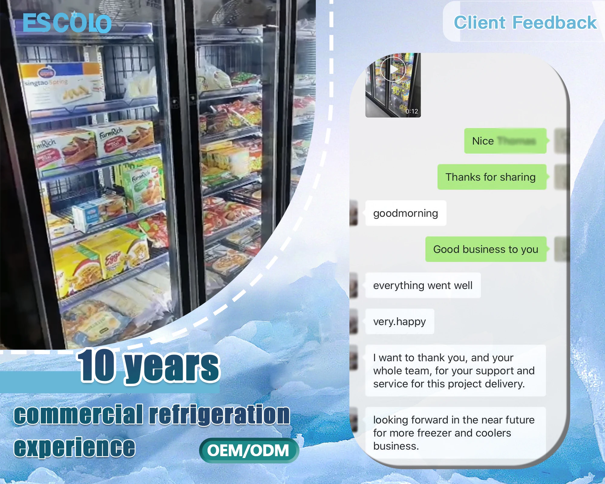 Commercial Supermarket Freezing Display Cabinet Single Door Upright ...