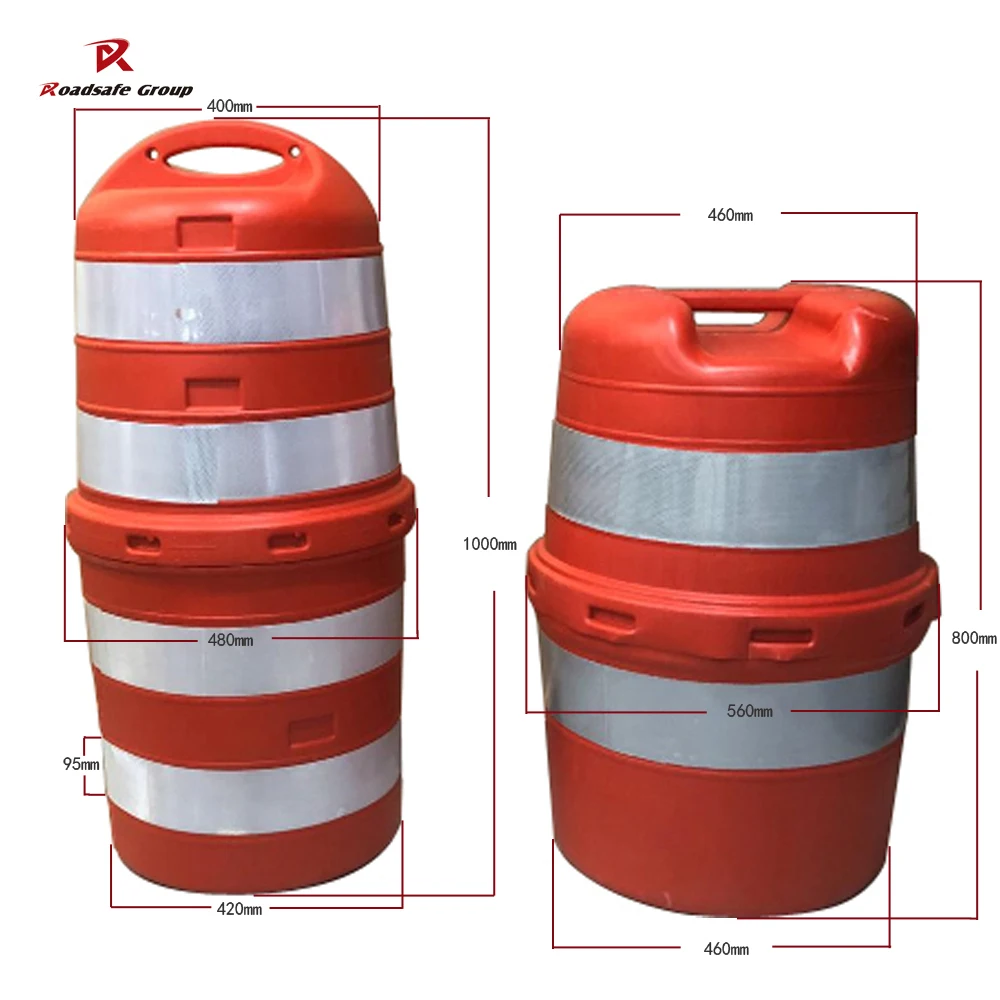 Highway Anti-collision Driveway Pe Bucket Plastic Drums Pails Barrels ...