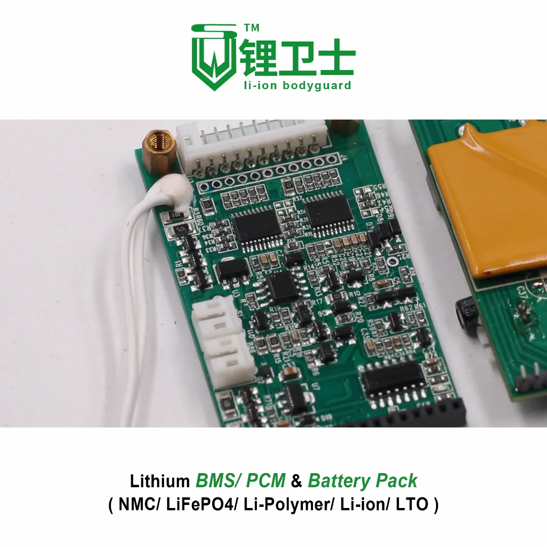 Lws Bms 7s 10s 15a 36v 37v 36v Lithium Li-ion Lifepo4 With Bms Battery ...