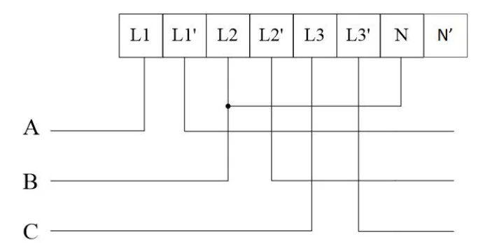 Acrel 80a Input Adl400-d Mid Approved Direct Connect Three Phase Multi ...