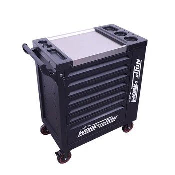 Heavy Duty Mechanic Tool Cabinet Cart With 7 Drawers Steel Tool Trolley ...
