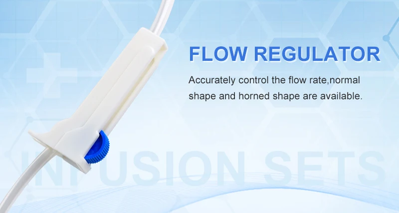Medical Disposable IV Infusion Giving Fluid Drip Set Sterile IV ...