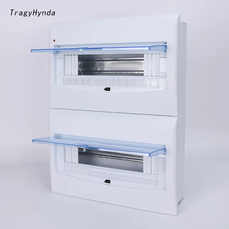 Mcb Distribution Box Power Electrical Equipment Box 24 To 40 Way Double Row Electricity - Buy ...