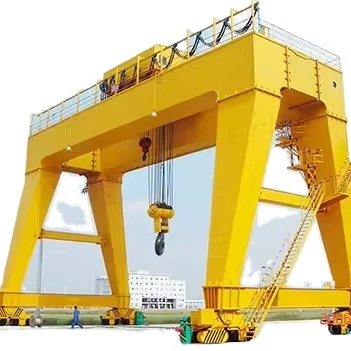 MG Model Steel Structure Frame 100t Cabin Control Rail Travel Double ...