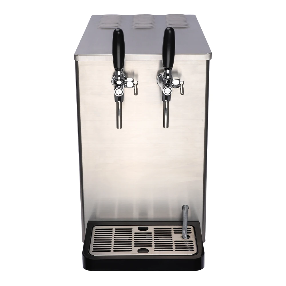High Quality Beer Cooler Kegerator 2 Tap Draft Beer Dispenser For Bar ...