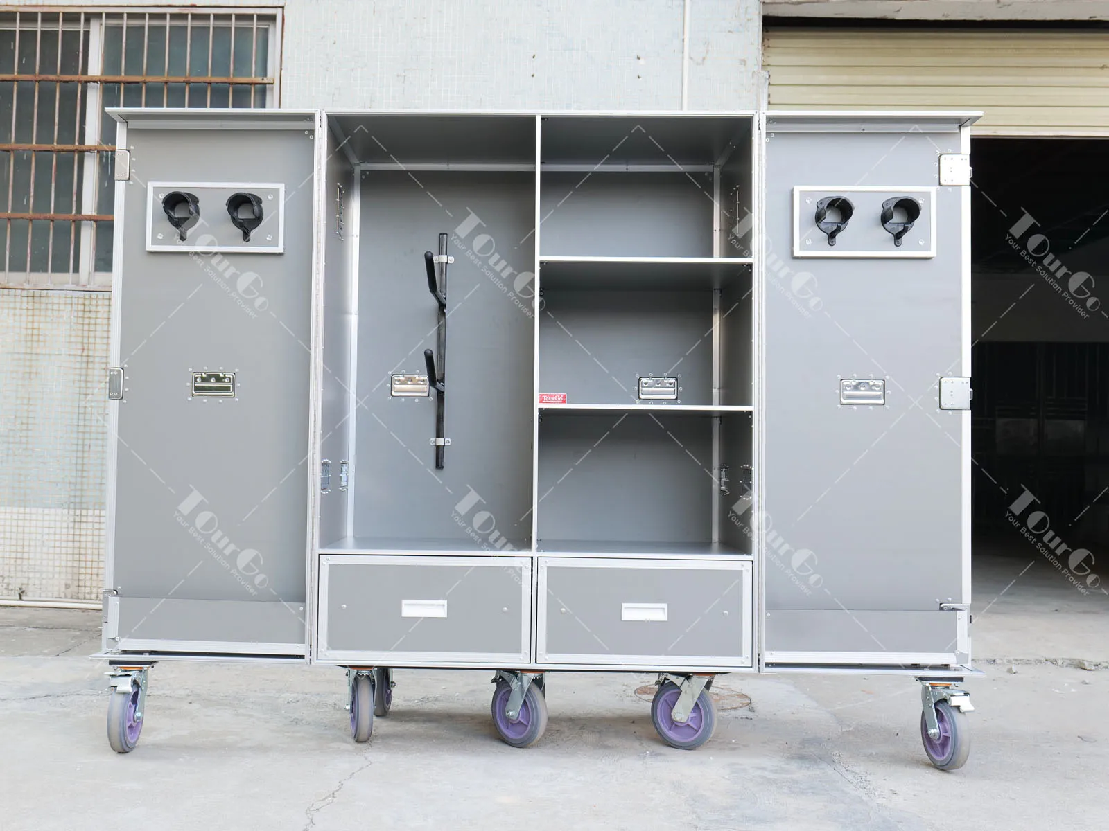 Peasy-squeasy Double Door Tack Locker - Durable & Customizable