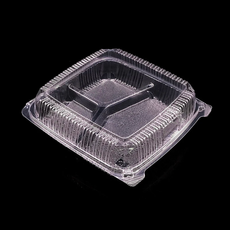 eco friendly clam shell box clear hinged salad containerclear hinged ...