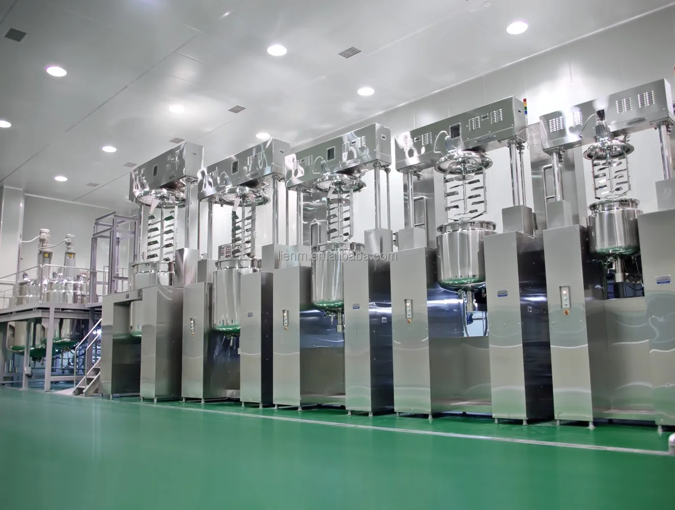 Mesin Pencampur Vakum Homogen Krim Kosmetik,Mesin Pembuat Losion Badan ...