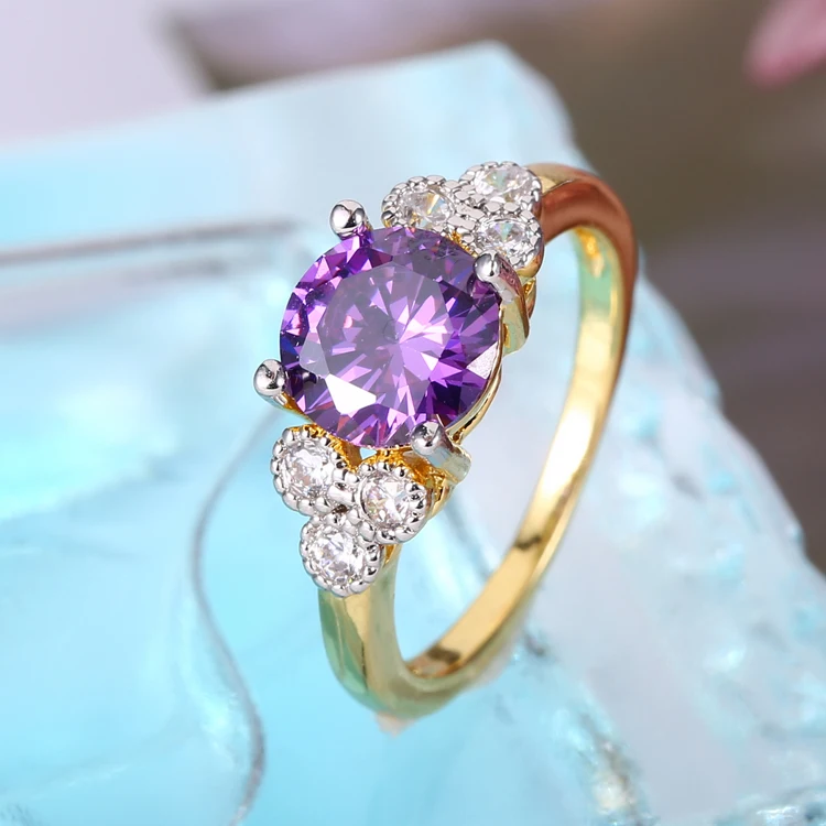 Purple Diamond Engagement Ring Prices