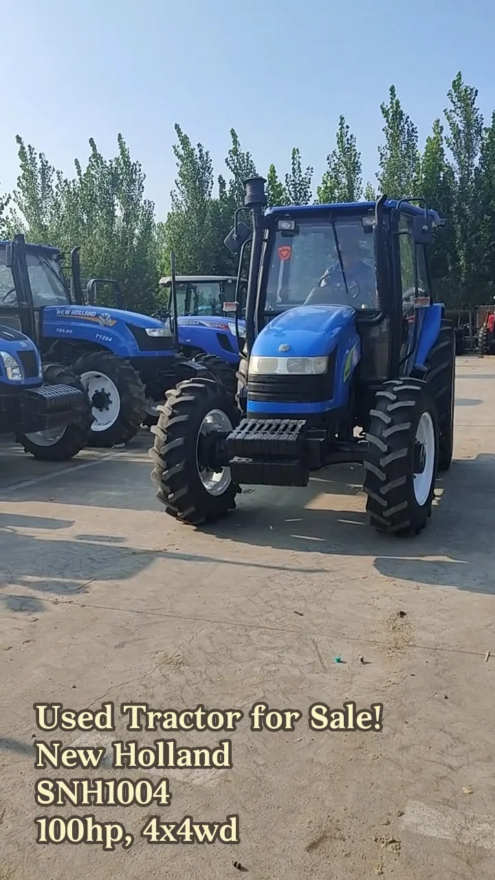 Snh 1004 Tractor Farm Equipment Used 4wd 100hp Farm Machine For Agriculture Shipping Worldwide ...