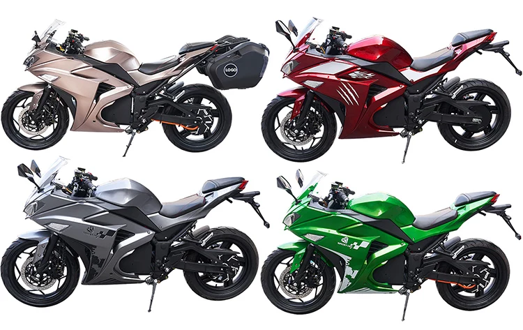 Ckd Skd 17inch Big Electric Motorcycle 2700w 100km/h Speed 90km Range 2 ...