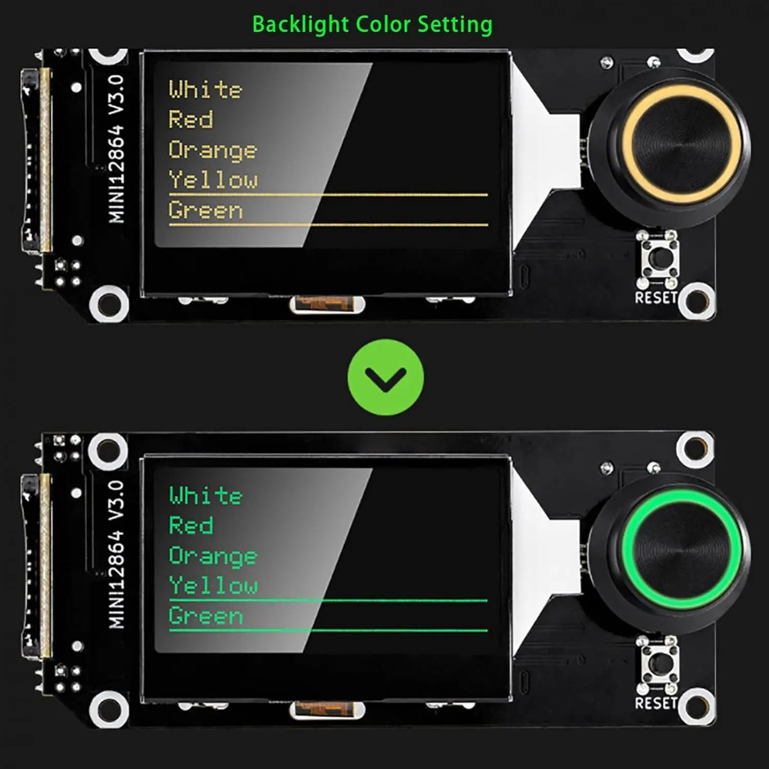 MKS Mini12864 V3.0 Graphic Smart Display Control Board with RGB ...