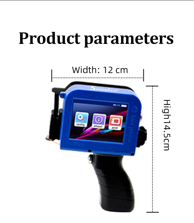 Cp12 Qr Code Barcode Expiration Date Production Date Label Portable 12 ...