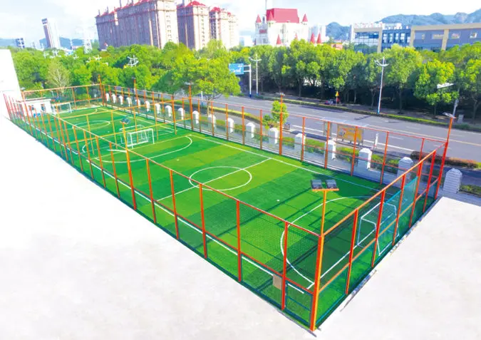 Professional Basketball/Tennis Court Fence & Public Soccer Net ...