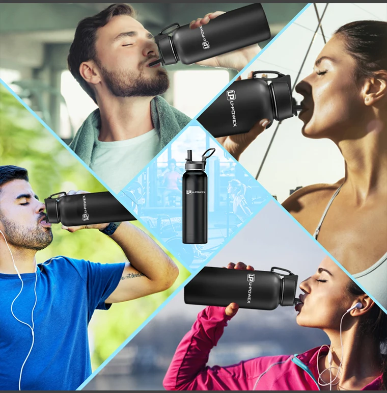 Hot Customizable Logo Stainless Steel Gym Fitness Cup Vacuum Flask ...