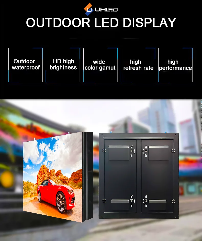 Outdoor P10 LED Board - Waterproof Advertising Display