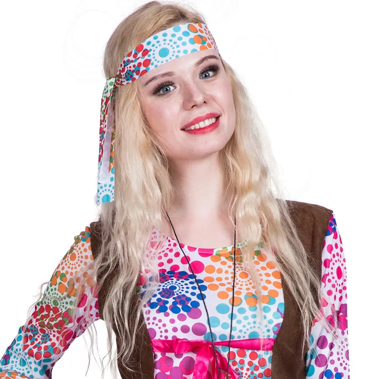 Shop Our Hot Sale Carnival Cosplay 70s Hippie Dancer Costume