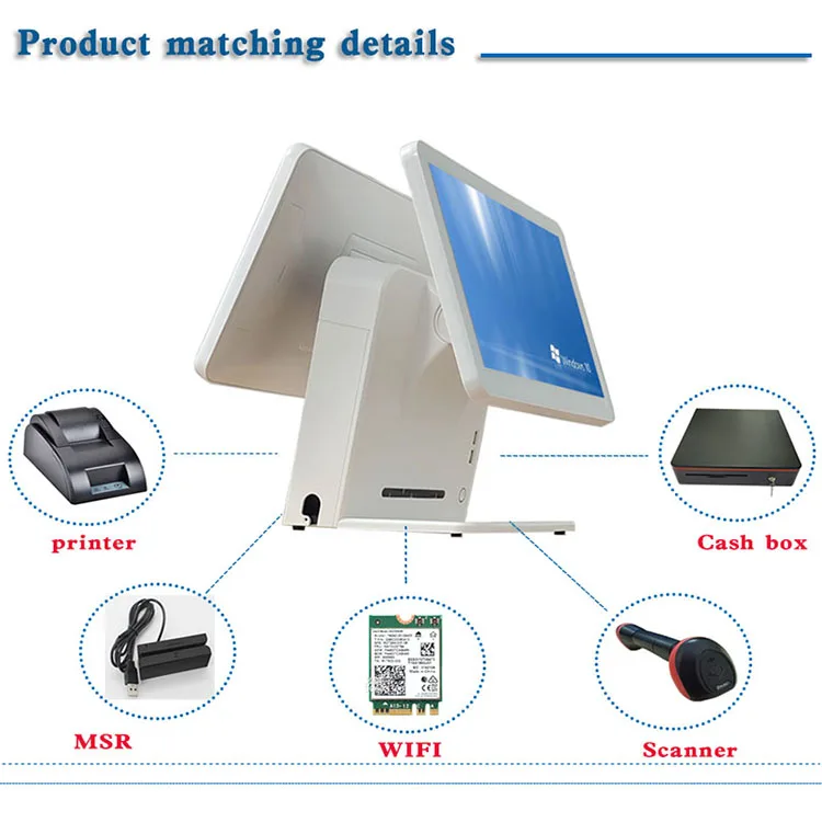 Dual-screen Cash Register with Touch Screen Is Suitable for Fruit ...