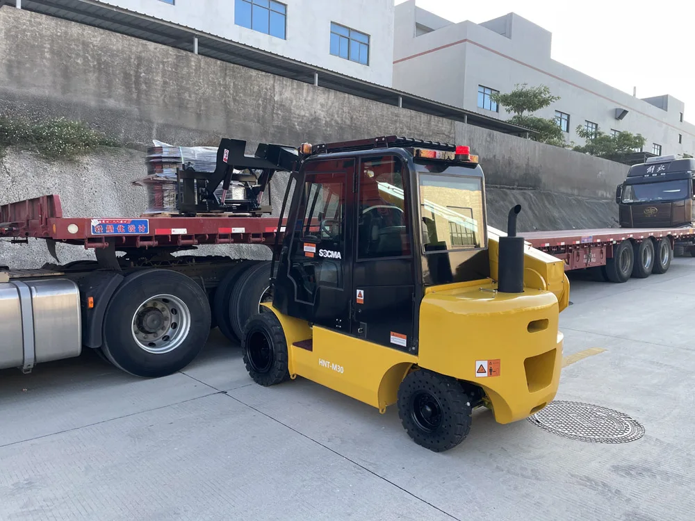 SOCMA 3 Ton Mini Terrain Telehandler New Condition Diesel Engine ...