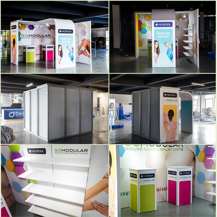 Tianyu Design 3d Models Aluminum Frame Modular Exhibition Trade Show ...