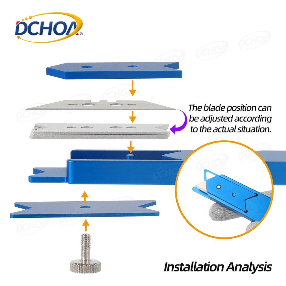 DCHOA Vinyl Wrap Cutters - Precision Tools for Tinting