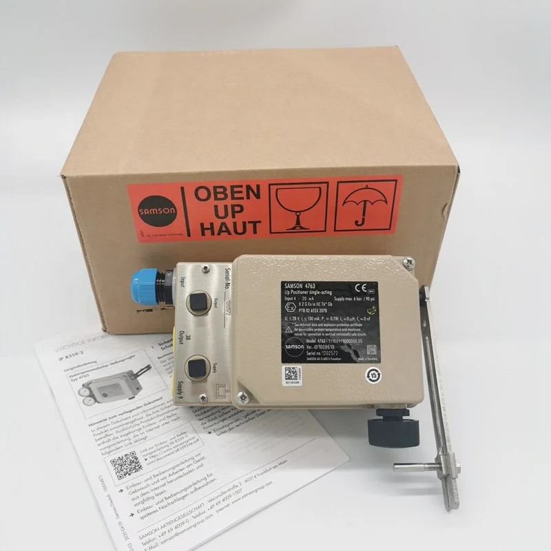 Mechanical Valve Positioner Samson 4763-01100121 Spot Sale 6109 4763 ...