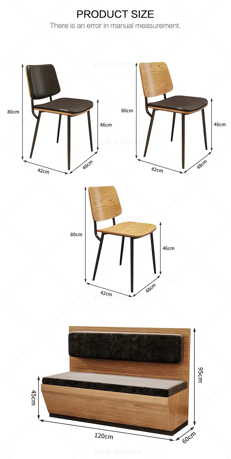 Custom Oak Coffee Shop Furniture - Modern Luxury Wood