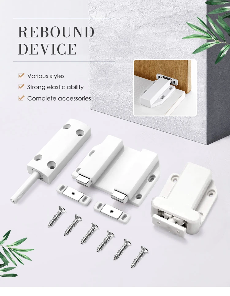 Toco Plastic Buffer Touch Push Latches Open Door Retainer Catches ...