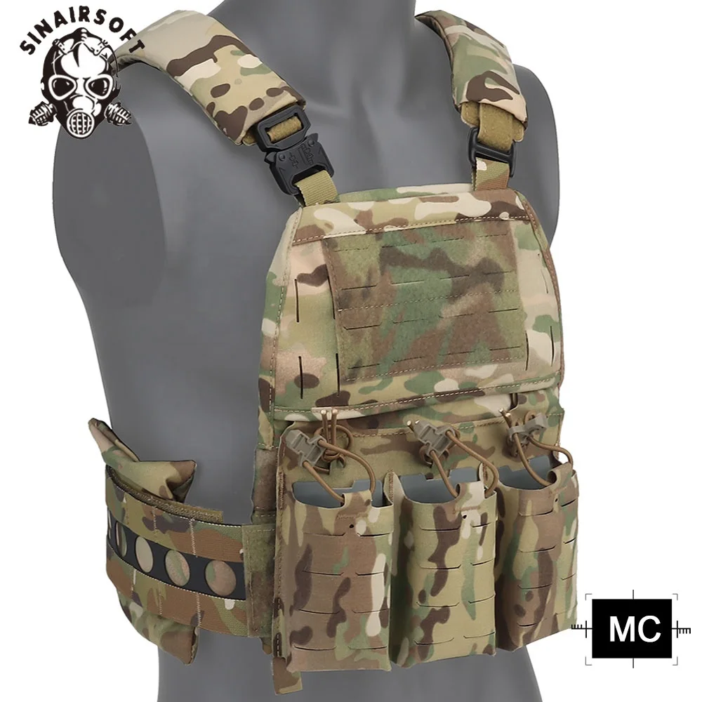 FCPC V5 Tactical Vest Plate Carrier Quick Detach With Front Mag Insert ...