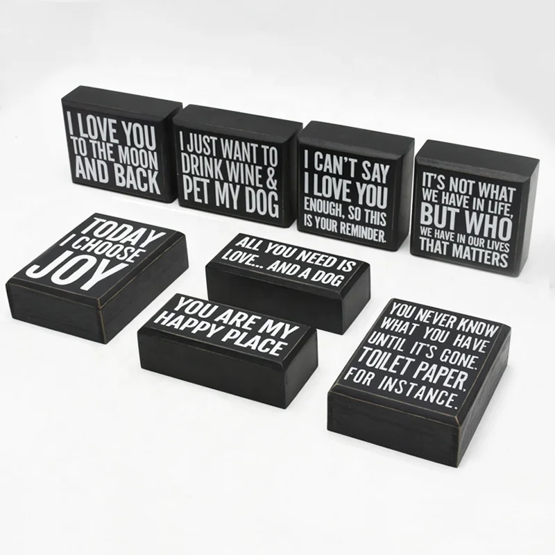 Crafts Wooden Boxes and Wall Signs Wooden Gift Boxes Farmhouse Funny ...