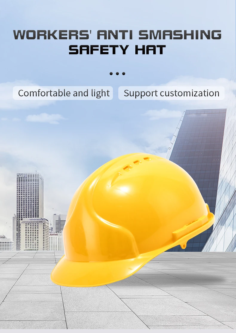 Professional PPE Safety Equipment - Construction Helmets