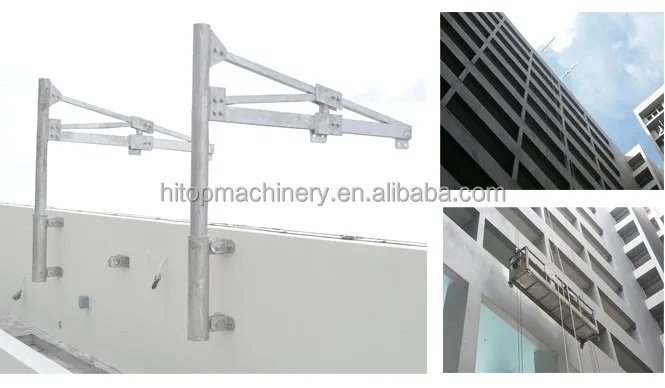 Davit Arm BMU System - Efficient Facade Cleaning Solutions