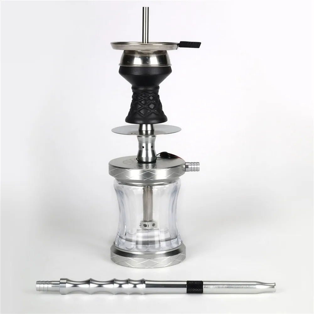 Mini Hookah Portable Car Hookah Small Size Aluminum Traveling Shisha ...