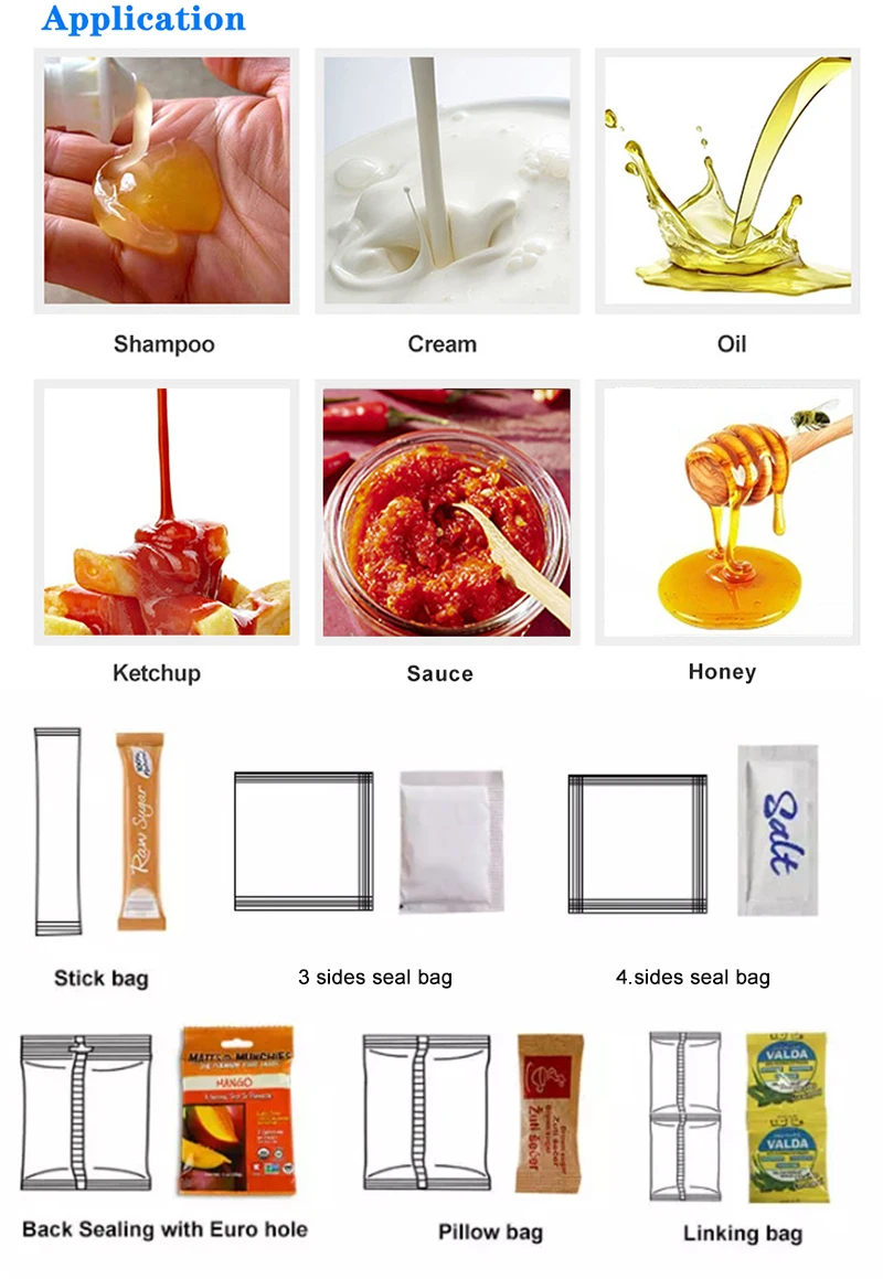 Ice Candy Popsicle Liquid Sachet Packing Machine Pvc Liquid Packing ...